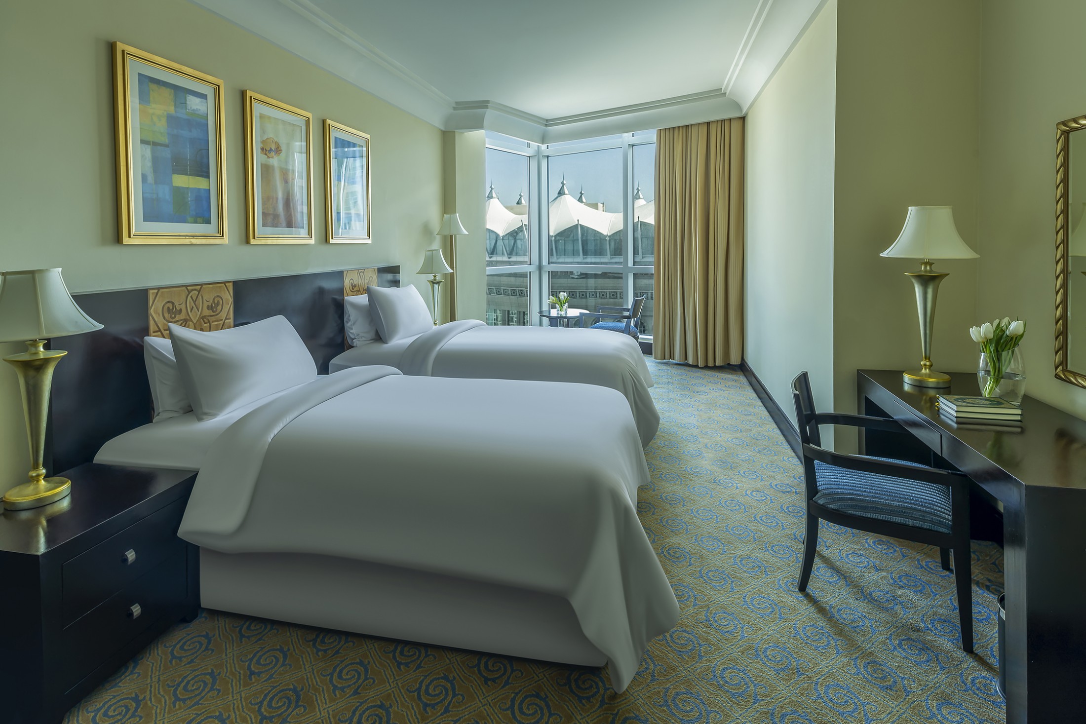Pullman ZamZam Makkah - CLASSIC ROOM, 2 Single Size Beds, City View