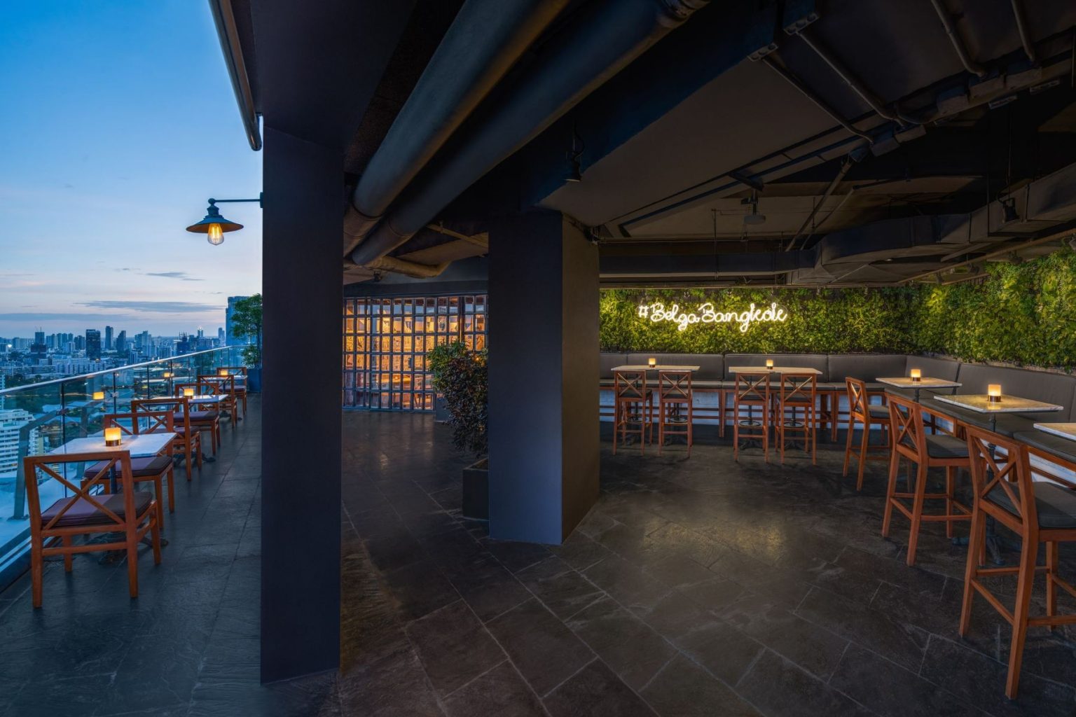 Belga Rooftop Bar & Brasserie | Best Belgian Restaurant in Bangkok