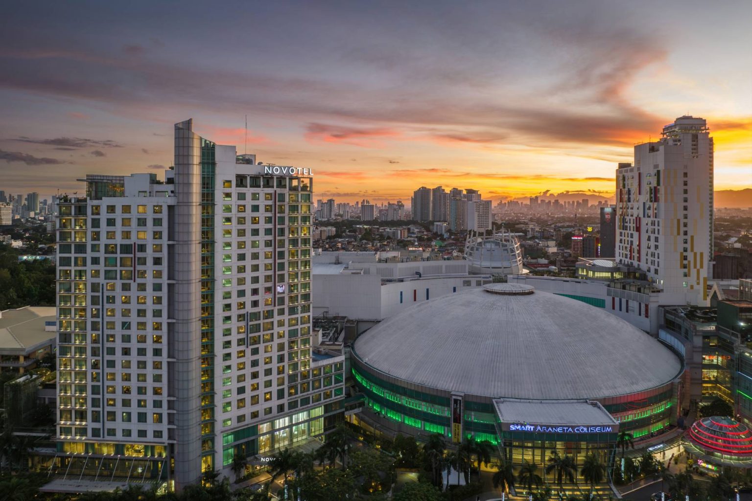 Novotel Manila Araneta City - Location
