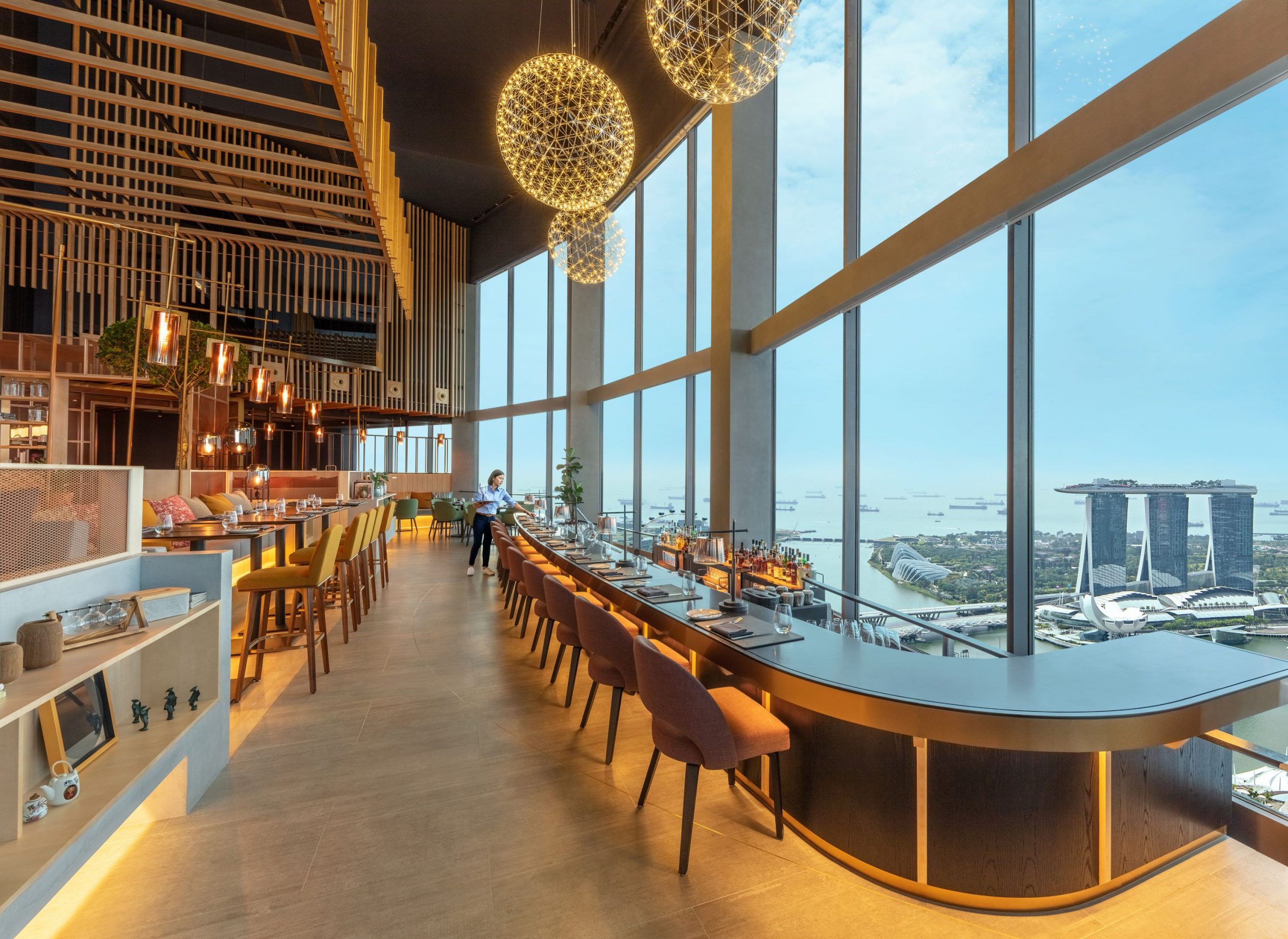 SKAI | Rooftop Restaurant with Marina Bay Views