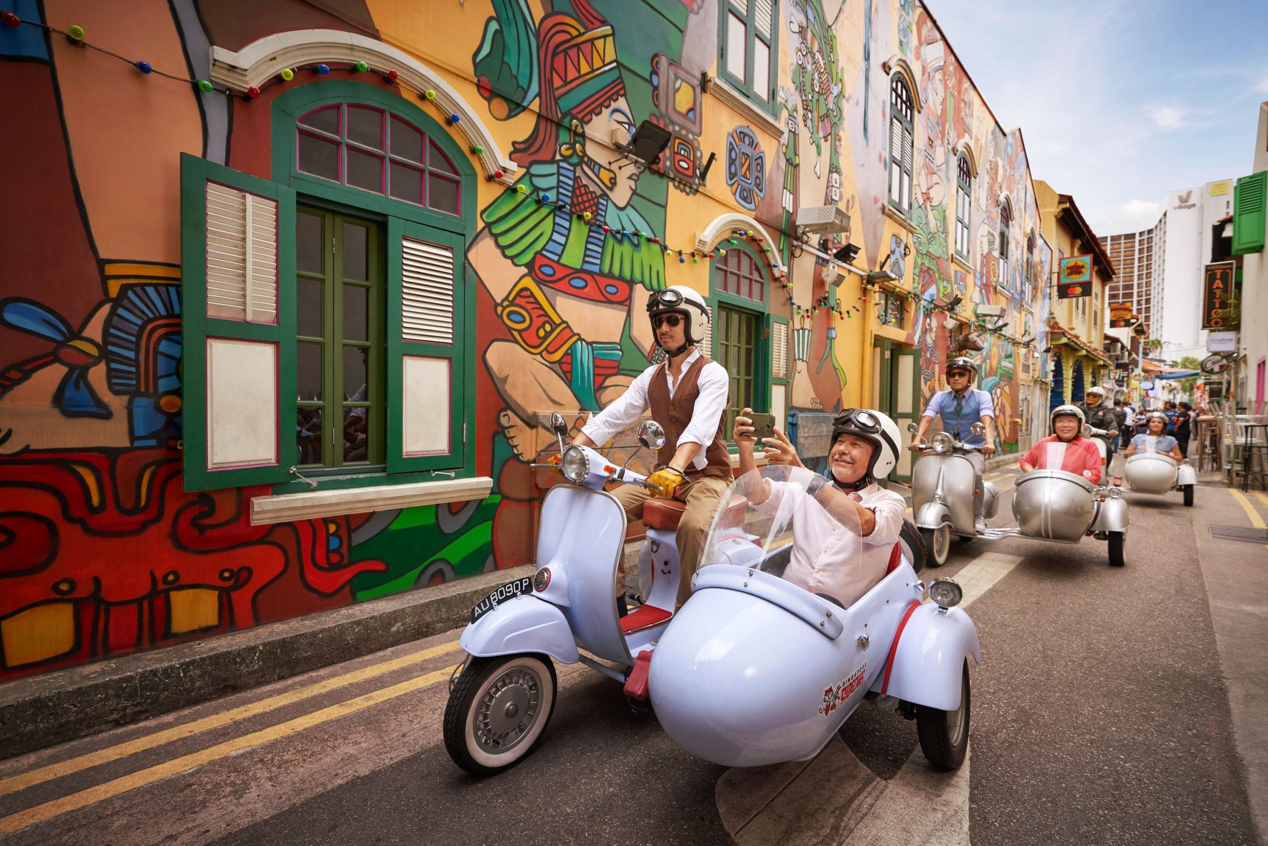 Ride & Dine with Prego's Singapore Sidecar Experience