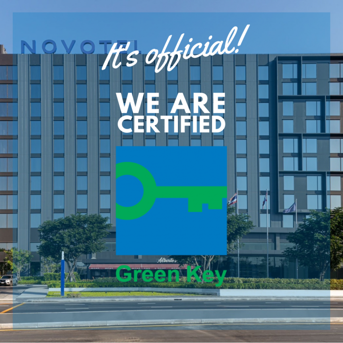 GREEN KEY Establishments | Novotel Bangkok Future Park
