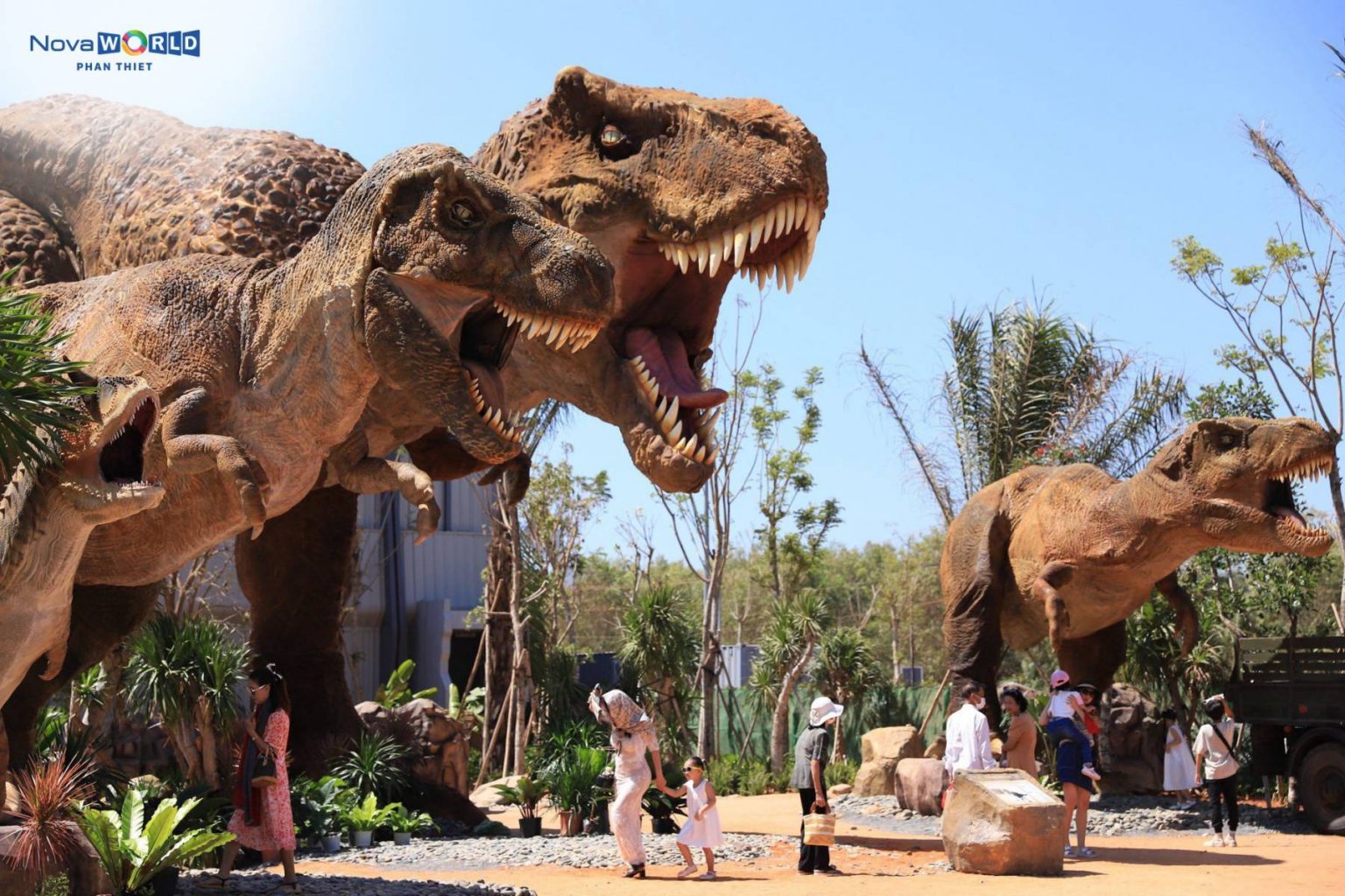 Explore a world of dinosaurs at the Largest Dino Park in Vietnam