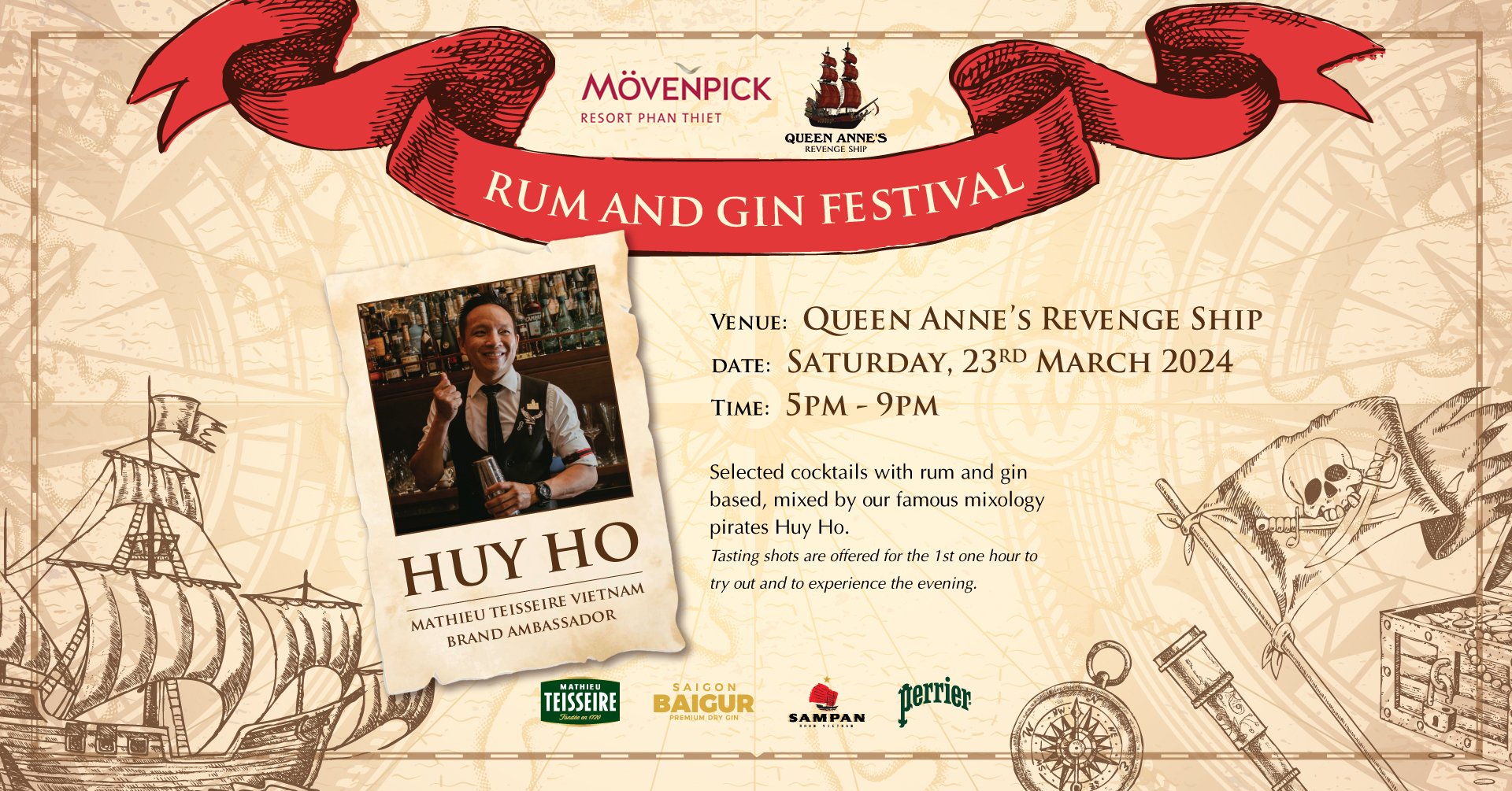 Mövenpick Resort Phan Thiet - Rum & Gin Festival