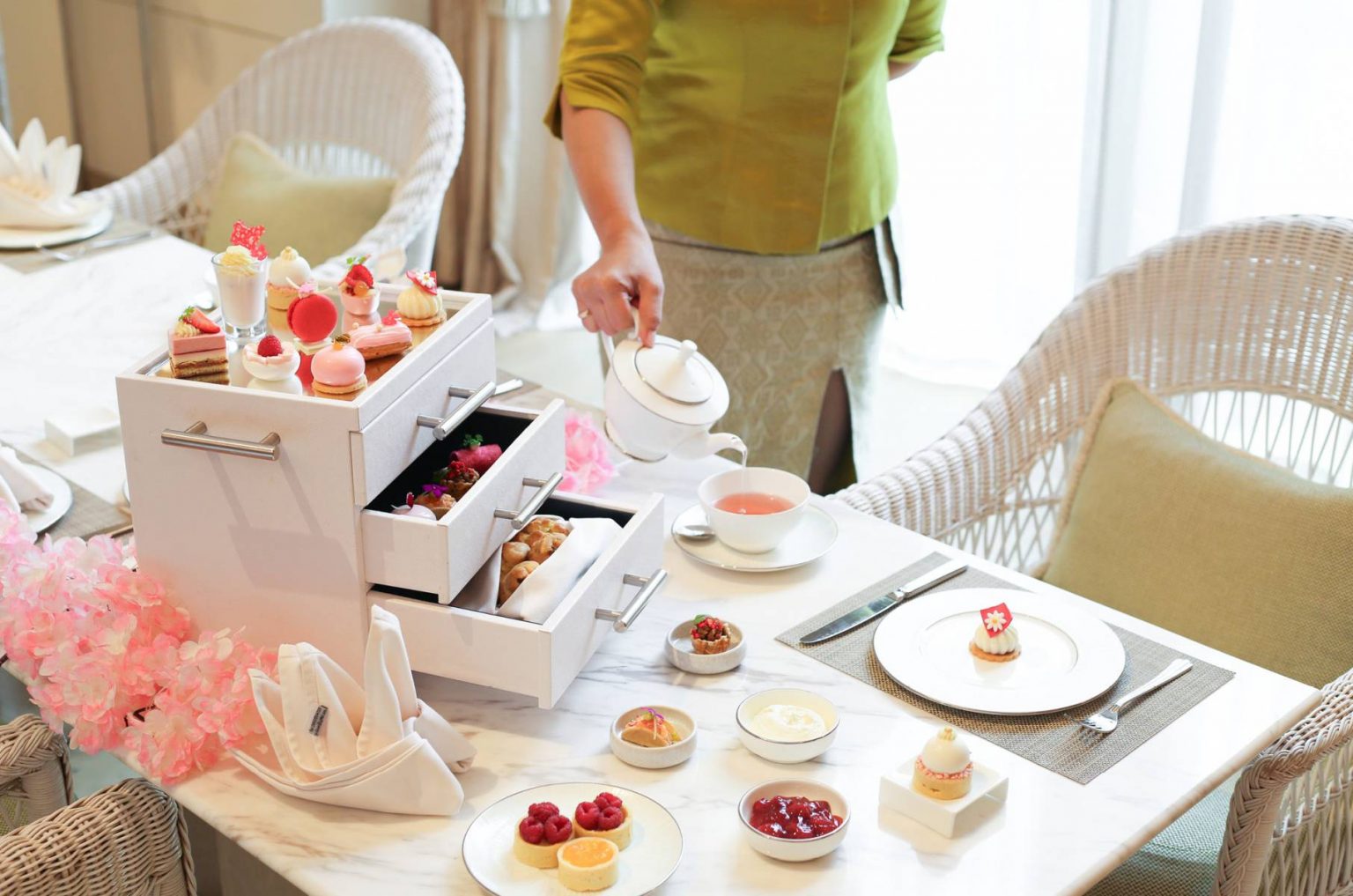 Blossom In Flavor: Sakura Afternoon Tea at Peacock Lounge - Fairmont ...