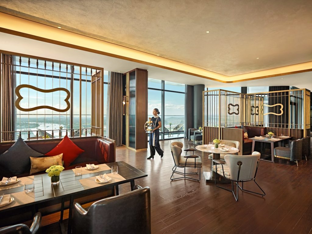 Indulge in a serene retreat at our Exclusive lounge