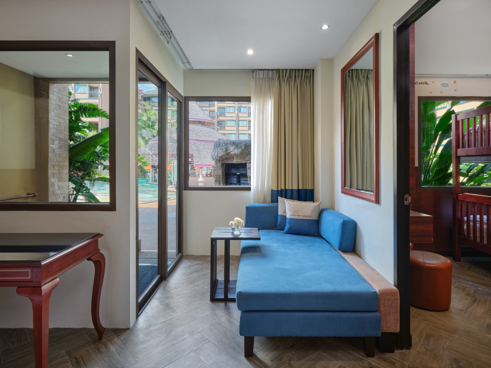 Family Rooms offer comfort for groups visiting together.