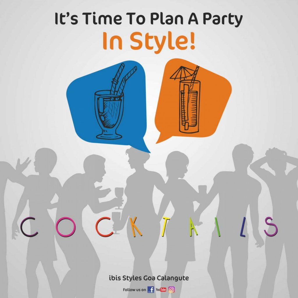 ibis Styles Goa Calangute Hotel - Cocktail Party Package