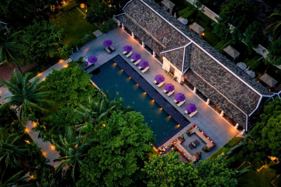 Sofitel Luang Prabang - Sofitel - Pool Drone Shot