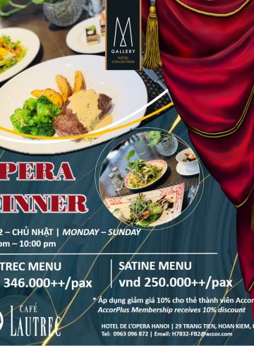 Hotel de l'Opera Hanoi - MGallery - Restaurants and Bars