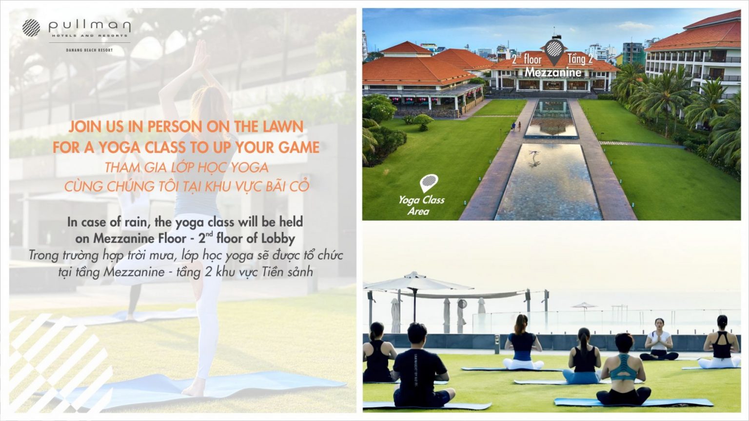 Pullman Danang Beach Resort - Yoga Class